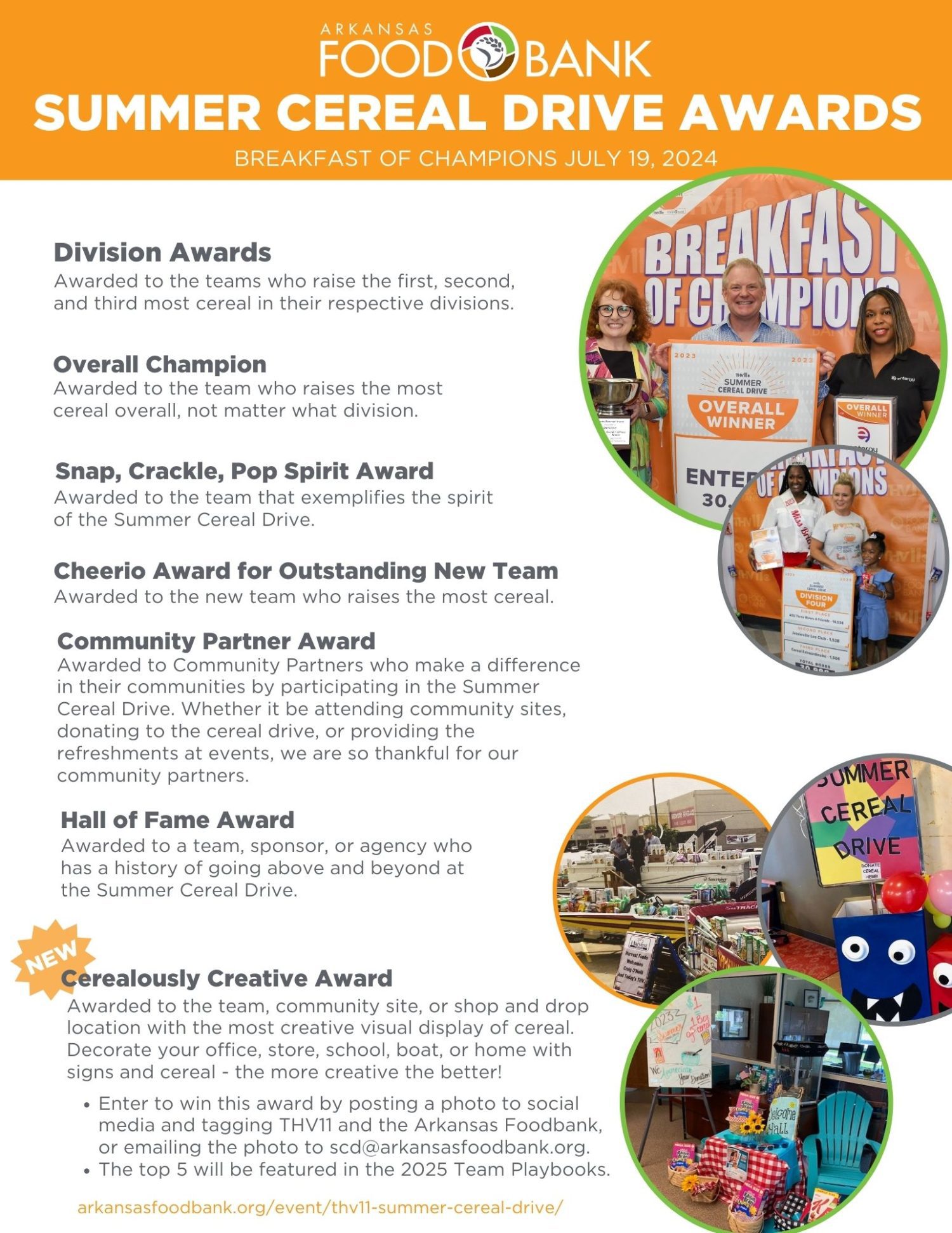 THV11 Summer Cereal Drive - Arkansas Foodbank