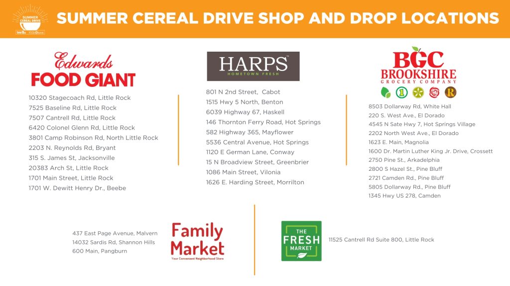 THV11 Summer Cereal Drive - Arkansas Foodbank